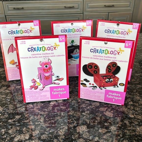 Creatology | Office | Creatology Valentines Mailbox Kit Set Of 5 Nwt ...